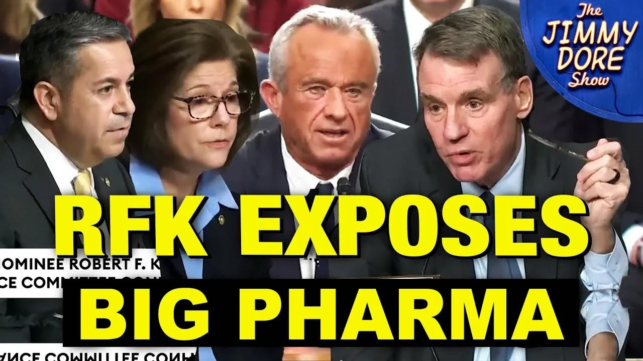Robert Kennedy Jr. SHREDS The Pharmaceutical Industry Senators In ...