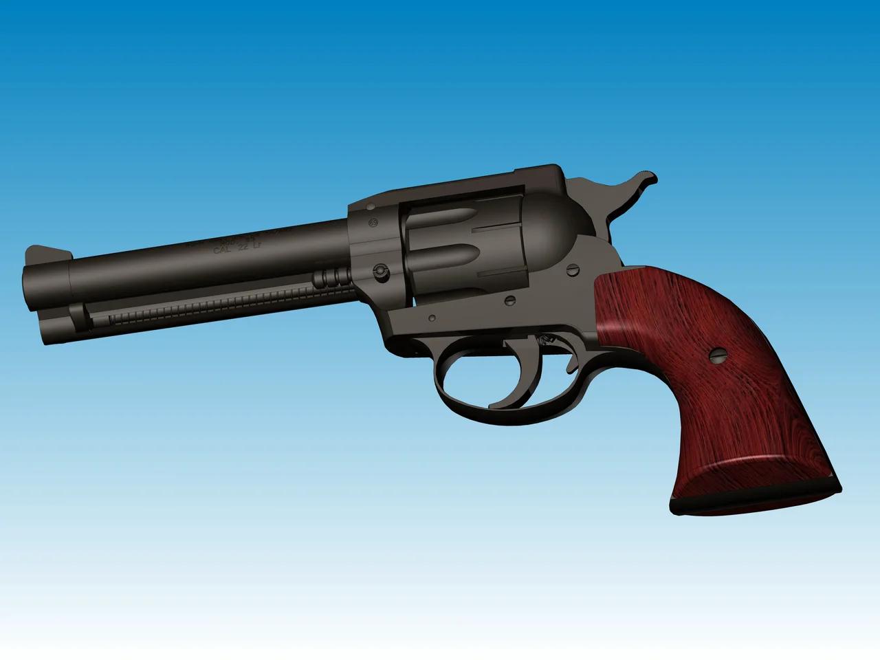 Rohm model 63 22lr revolver prop