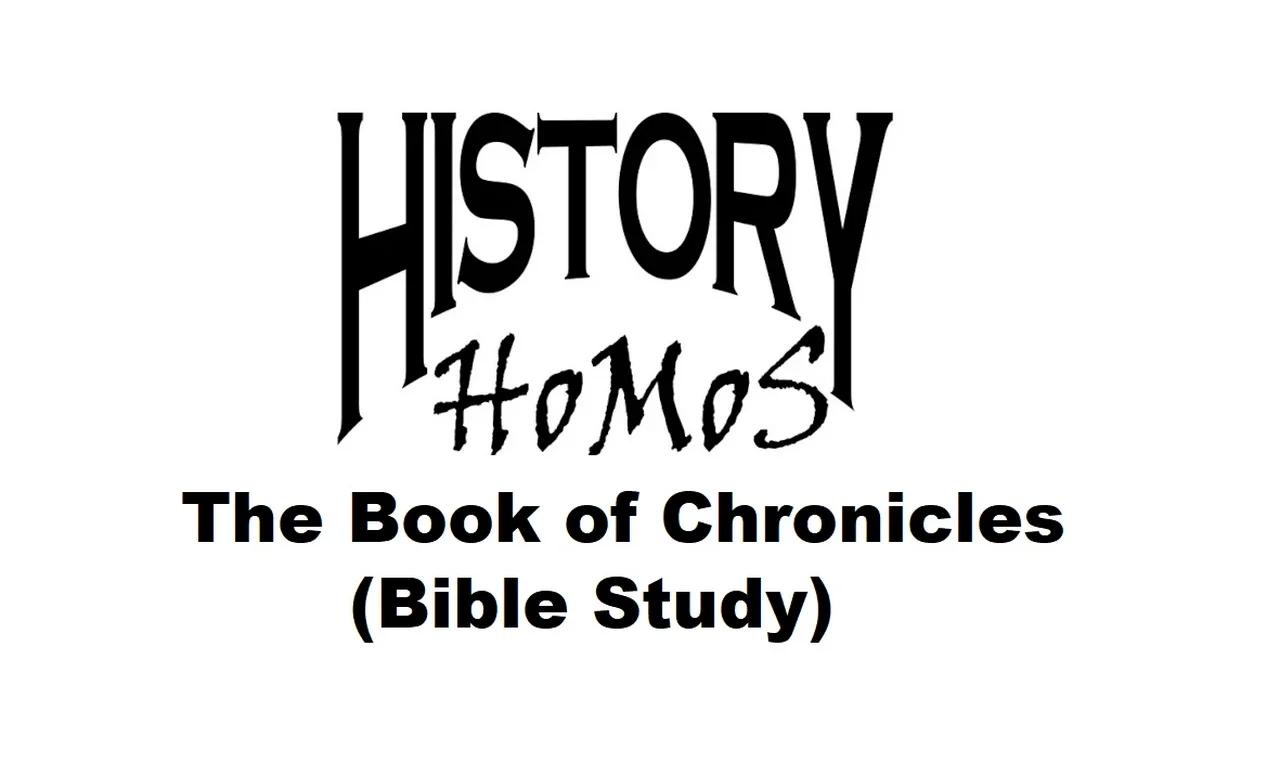 Ep. 149 - The Book of Chronicles (Bible Study)