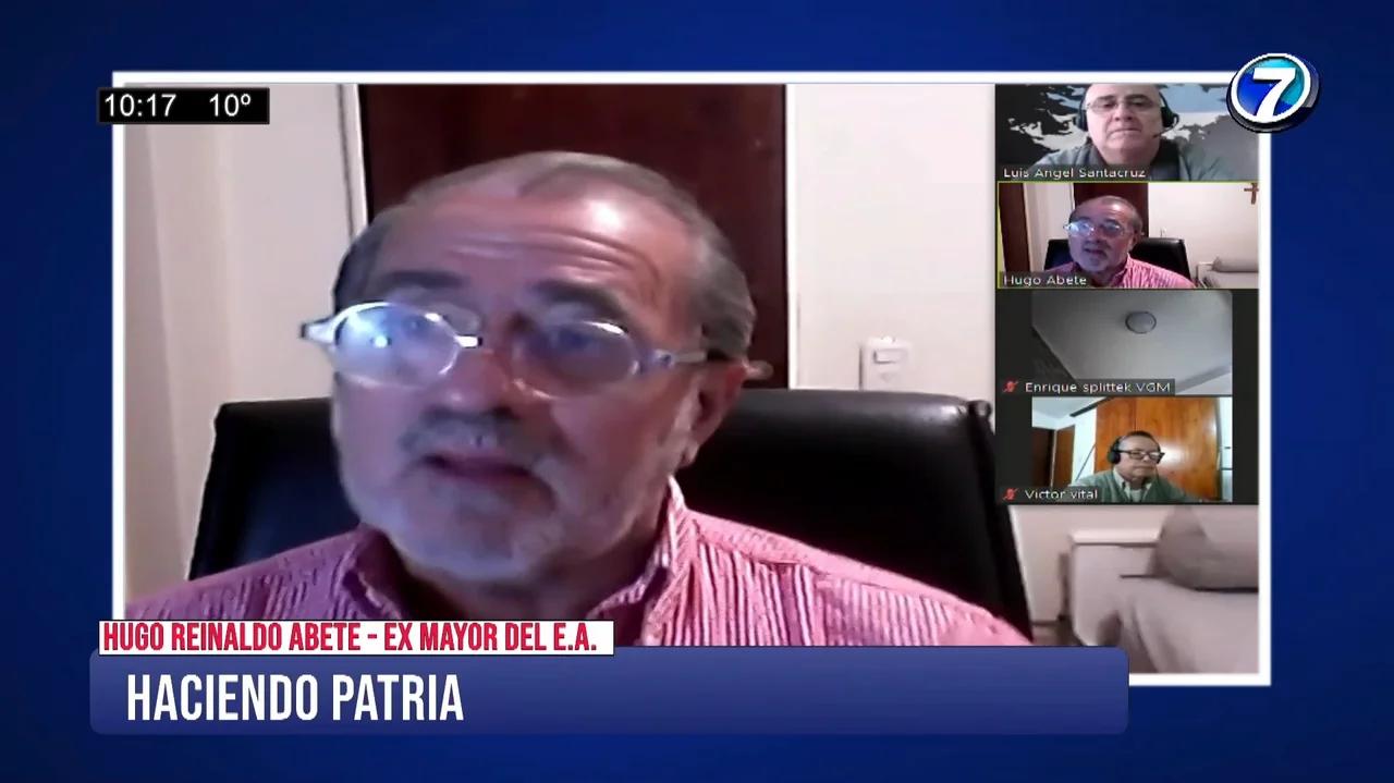 2025-04-05: CANAL7SALTA: COMUNICADORES ASOCIADOS: LUIS SANTACRUZ (TDF): HACIENDO PATRIA ...