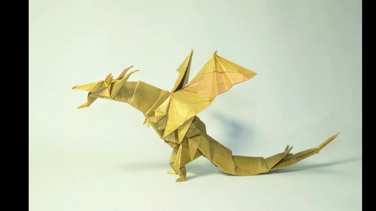 ORIGAMI FIERY DRAGON - HƯỚNG DẪN XẾP CON RỒNG PHUN LỬA RẤT ĐẸP VÀ CHI ...