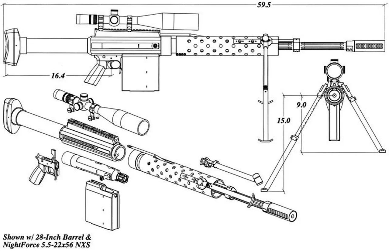 HDS50 caliber rifle blueprints incomplete-pdf