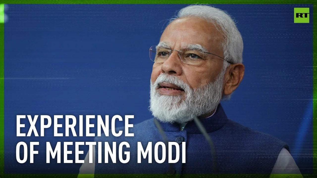 Indian diaspora member shares experience of meeting Modi in Moscow