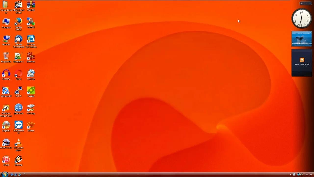 Windows Vista Ultimate with SP1 (HP OEM) on VMware Workstation Pro