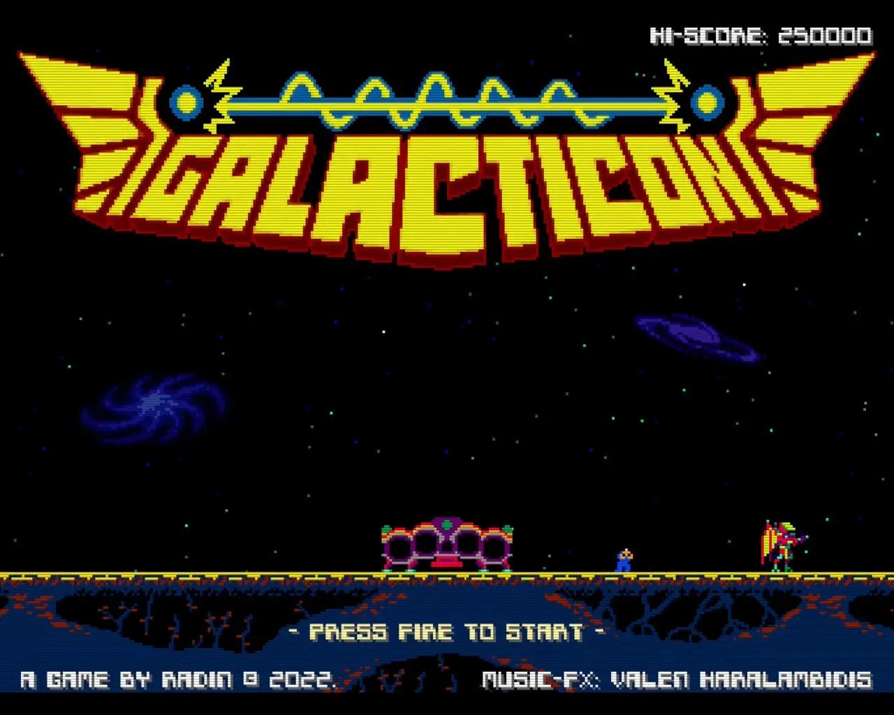 Galacticon: a neo-retro arcade game