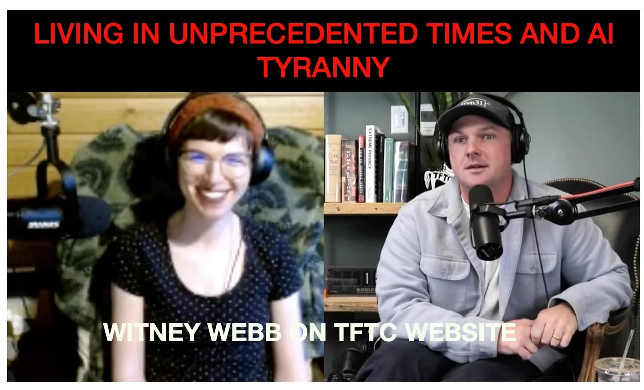 UNPRECEDENTED TIMES says Whitney Webb as she discusses Israel ...