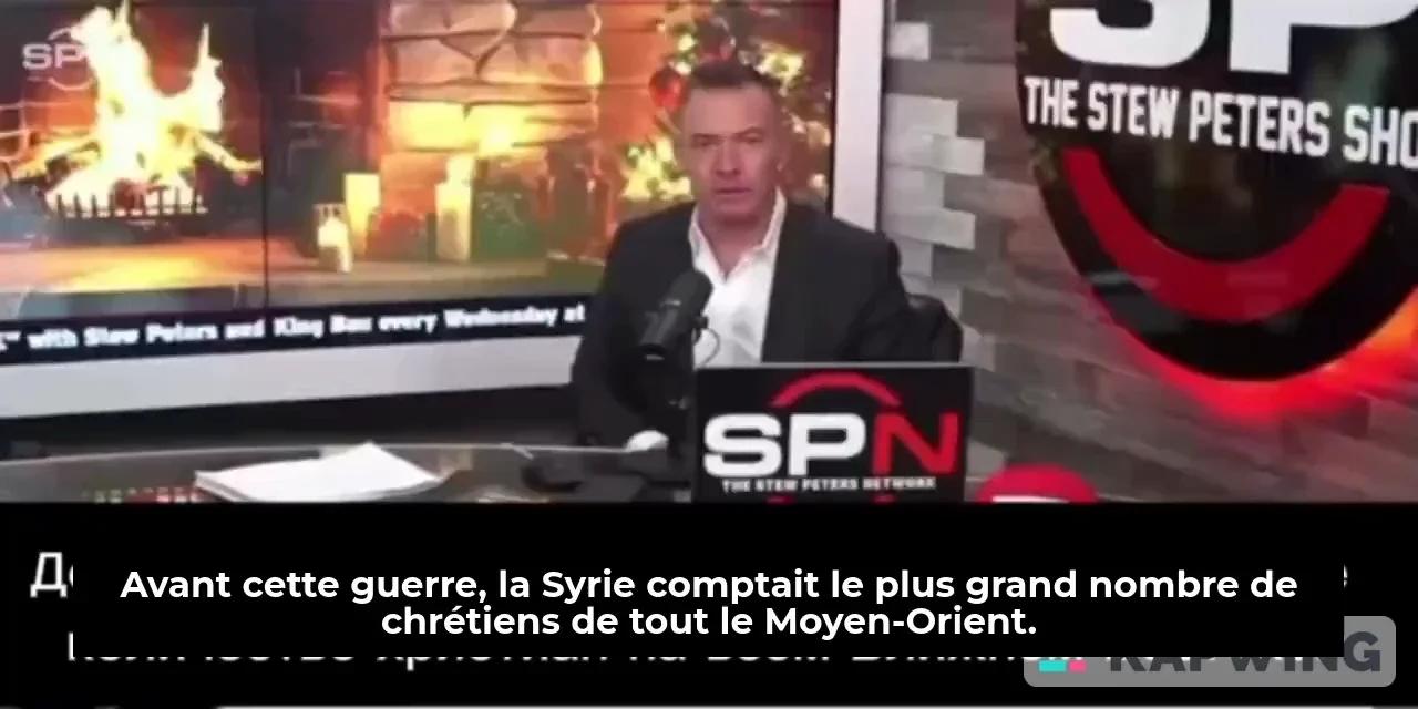 Le présentateur de télévision américain Stu Peters parle de la ...