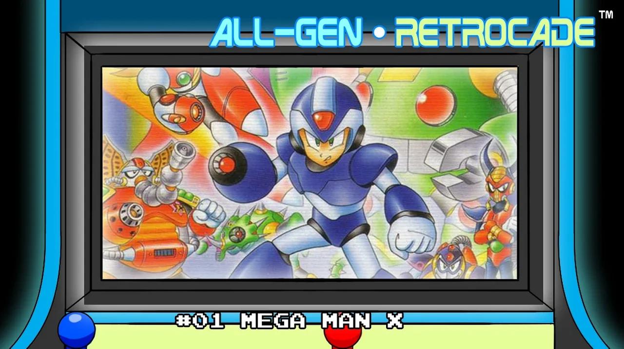 All-Gen Retrocade 01: Mega Man X [RE-UPLOAD]