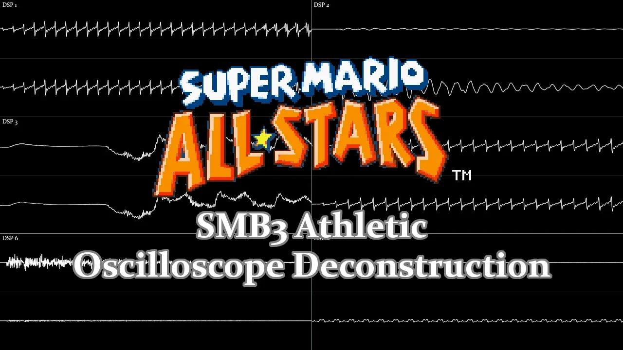 Super Mario All-Stars - Super Mario Bros. 3 Athletic (Oscilloscope Deconstruction)