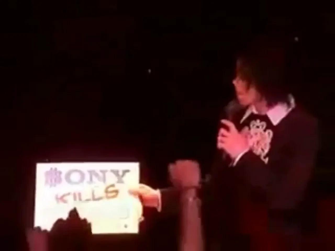 Michael Jackson Speech against Sony and Tommy Mottola