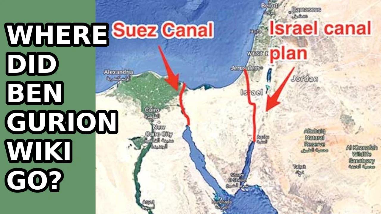 Ben Gurion Canal Project Ben Gone from Wikipedia