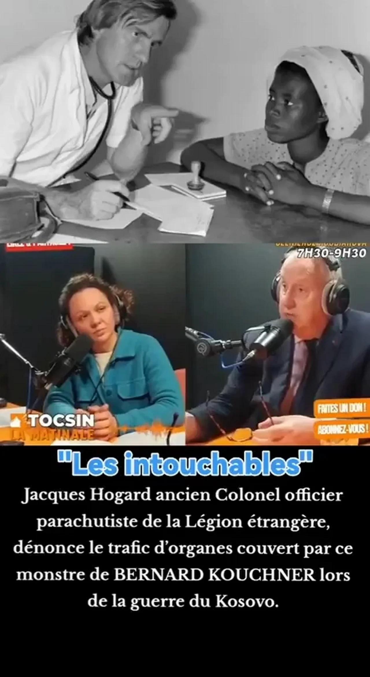 Bernard Kouchner impliqué dans le trafic d'organes durant la guerre du ...