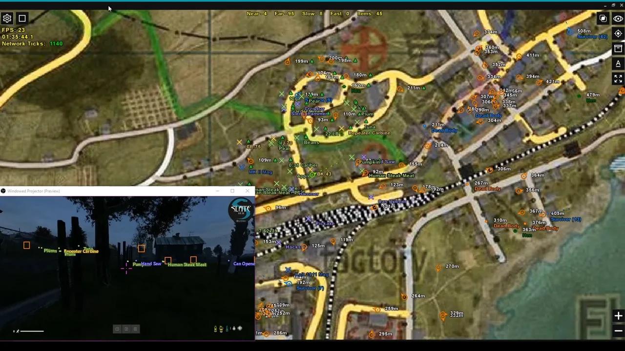 SlateHub's DayZ Radar