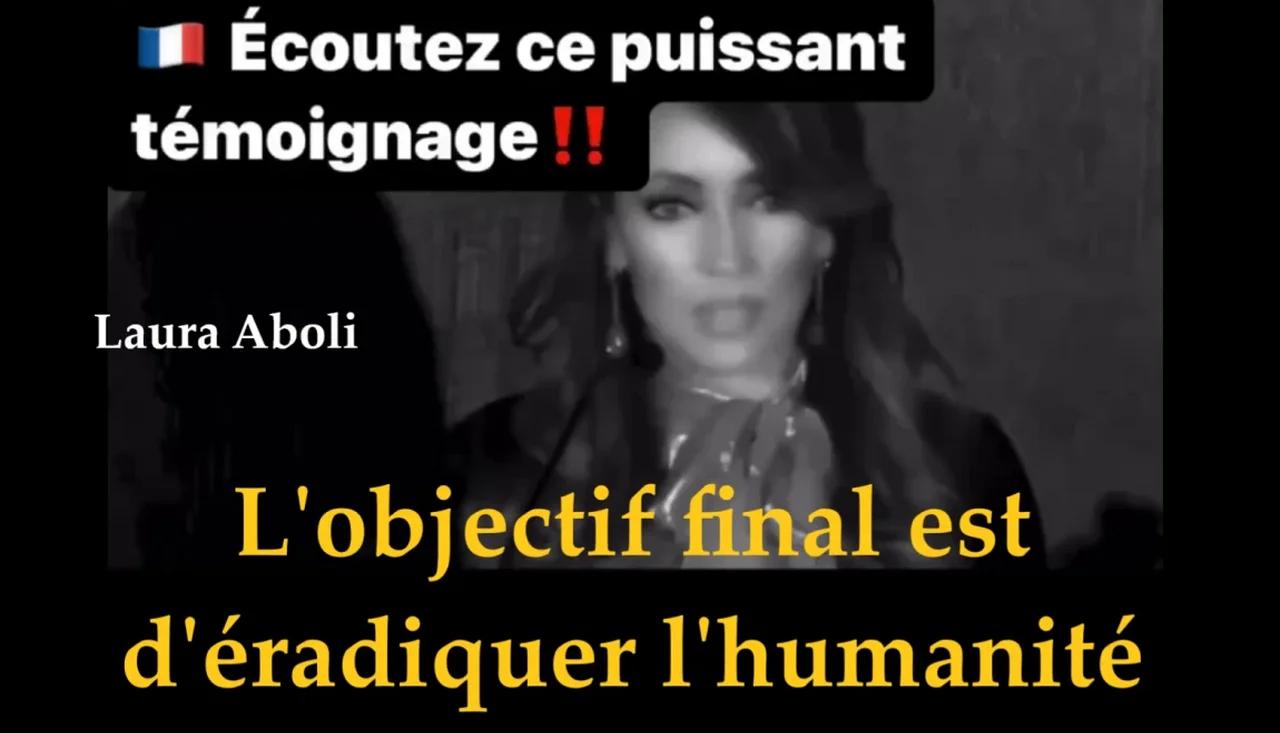 Un message très fort de Laura Aboli
