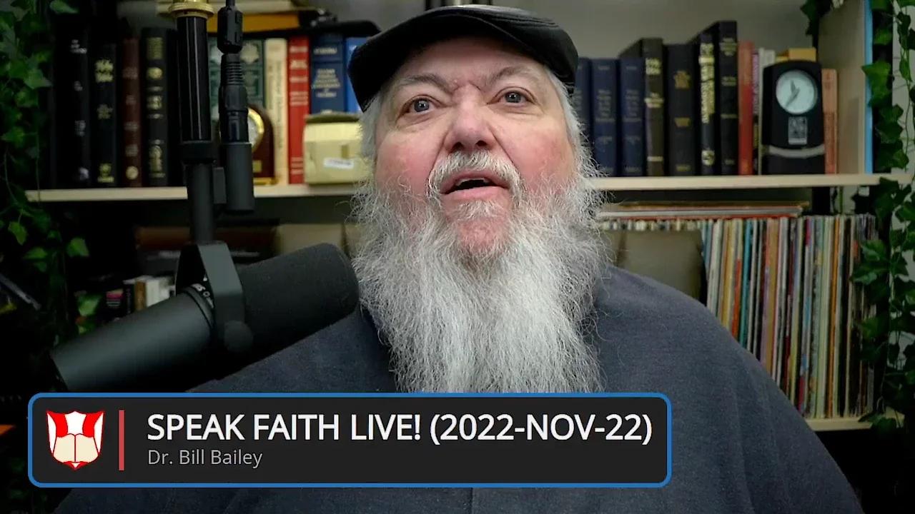 Speak Faith LIVE! (2022-Oct-22)