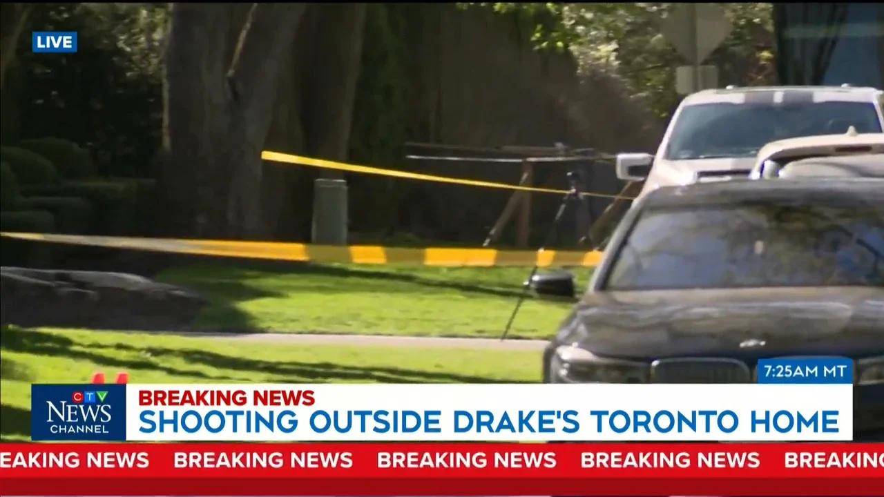 Shooting Outside Rapper Drake's Bridle Path Home