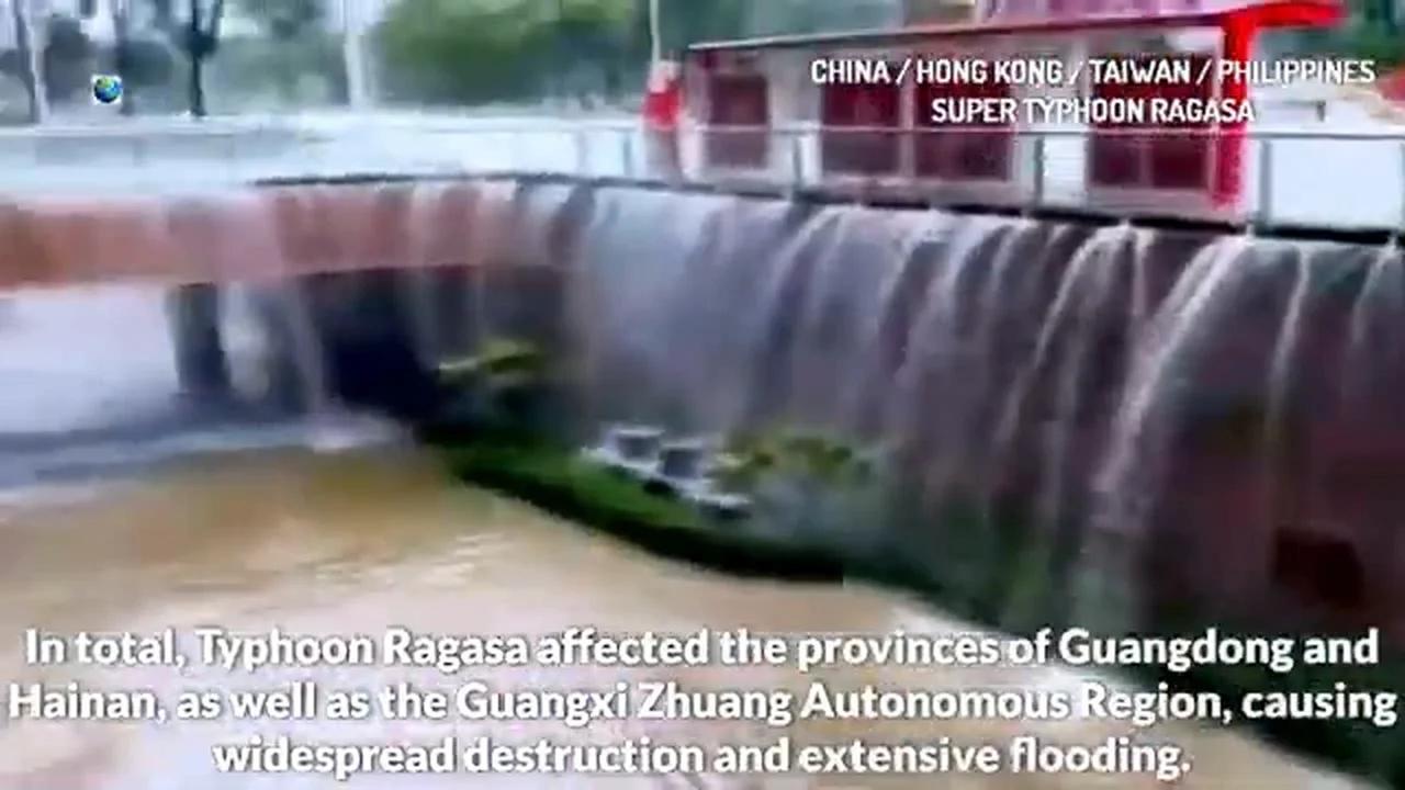 Un super typhon dévaste la Chine après Hong Kong, Taiwan et les Philippines