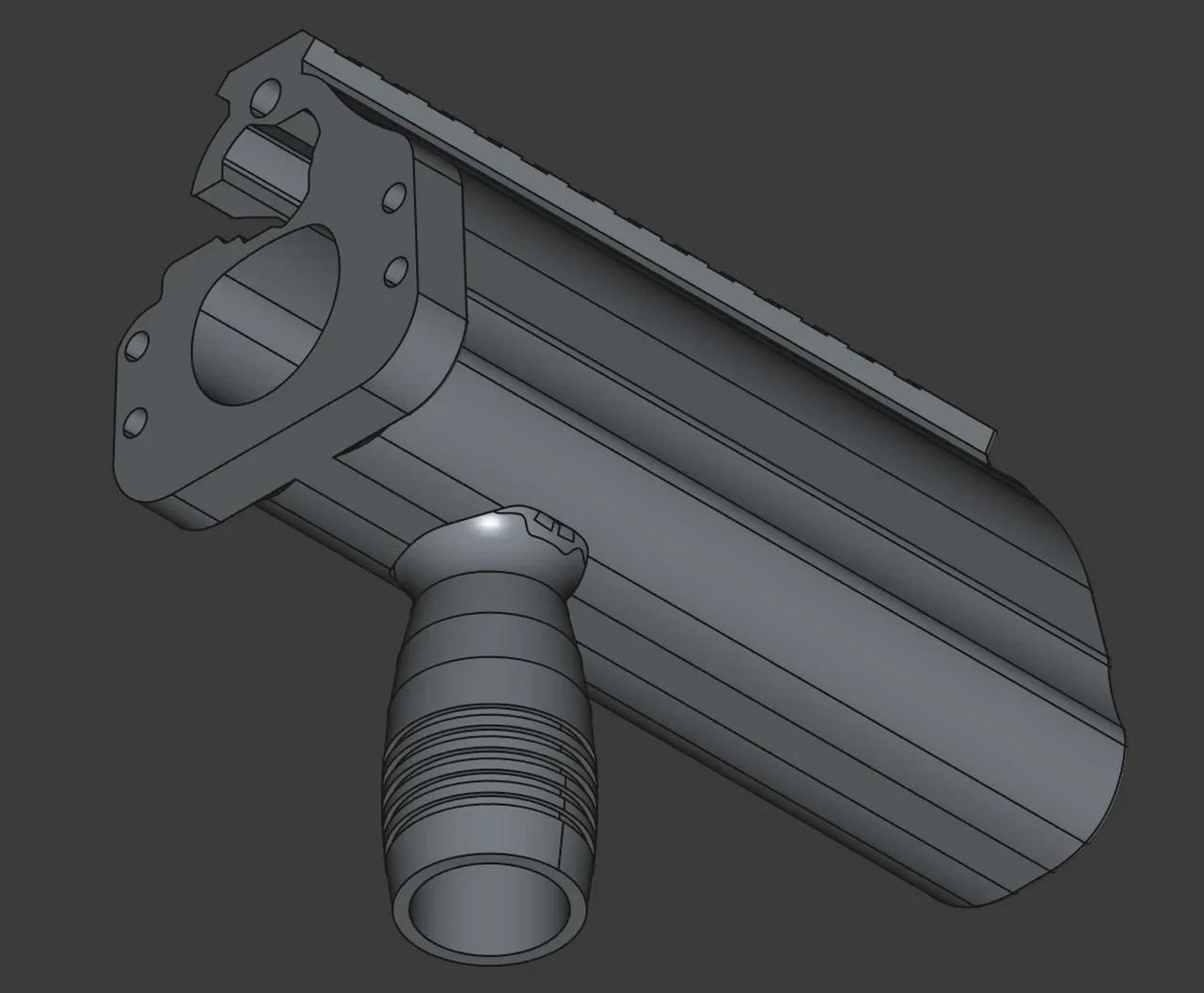 Amigo Verde Handguard With Foregrip