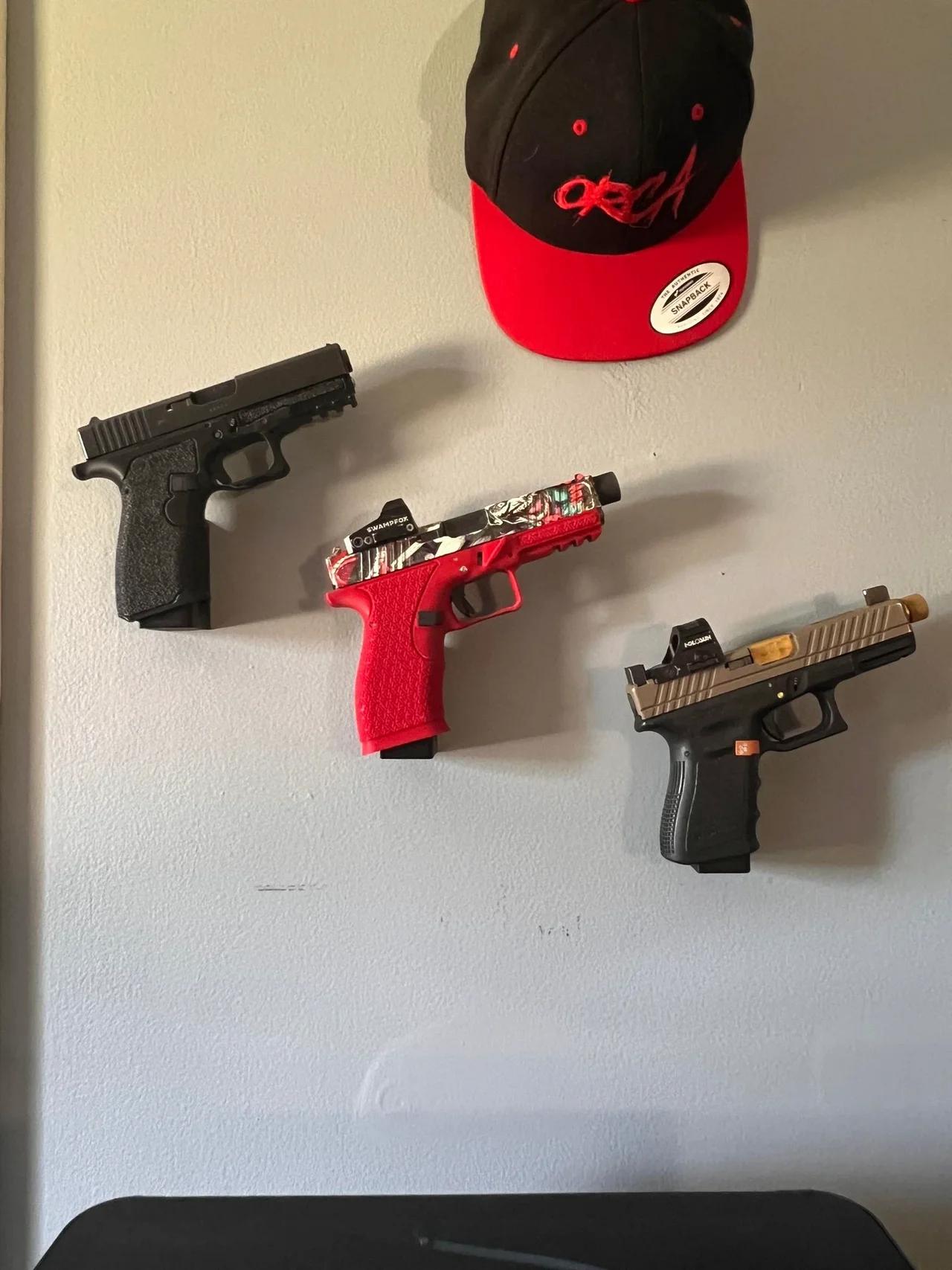 Glock Wall Mount ( Double Stack Only )