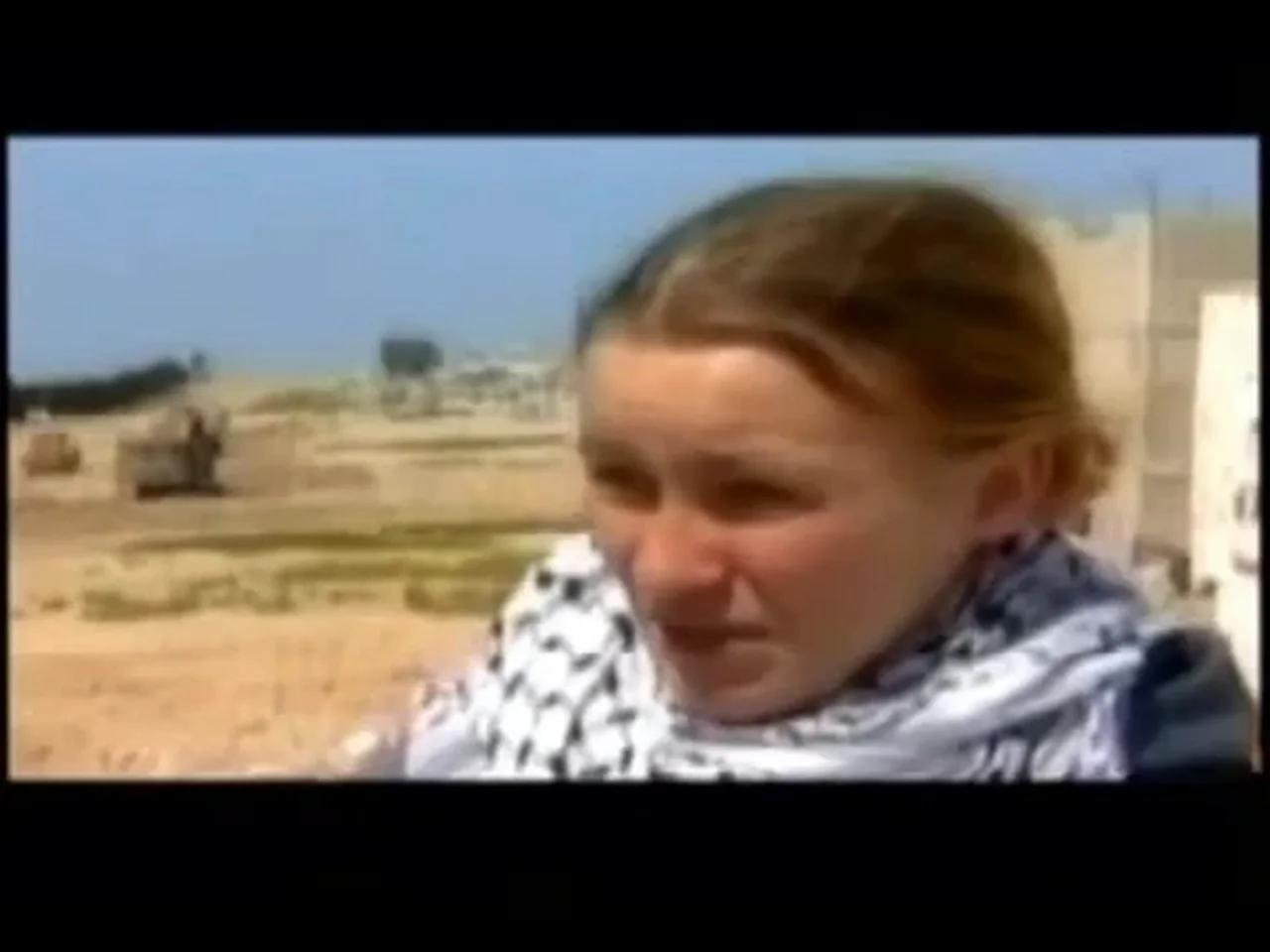 Rachel Corrie: Crushed to death by a israeli bulldozer while trying to ...