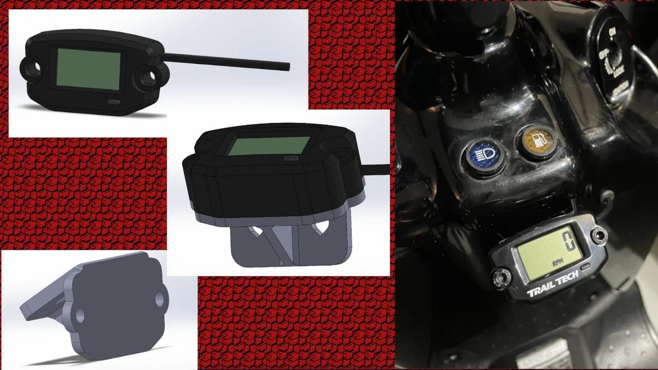 Trail Tech TTO CAD and Mount