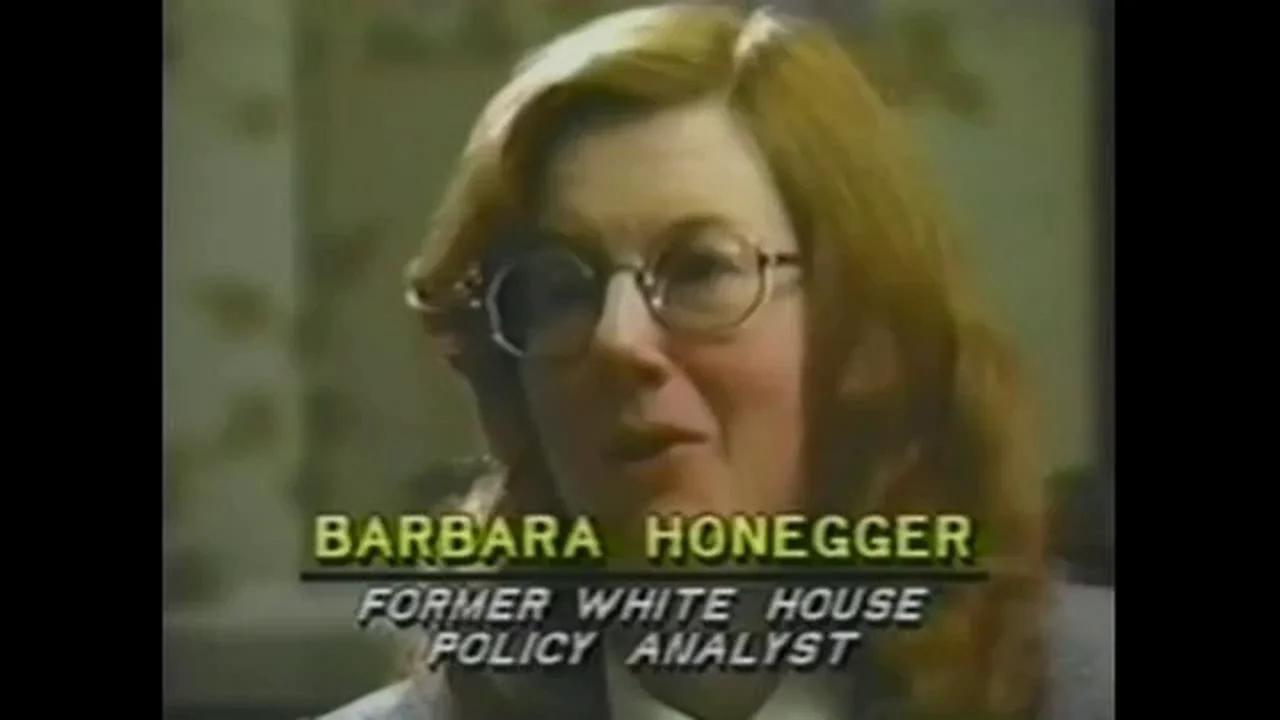 Barbara Honegger - 1984 quote