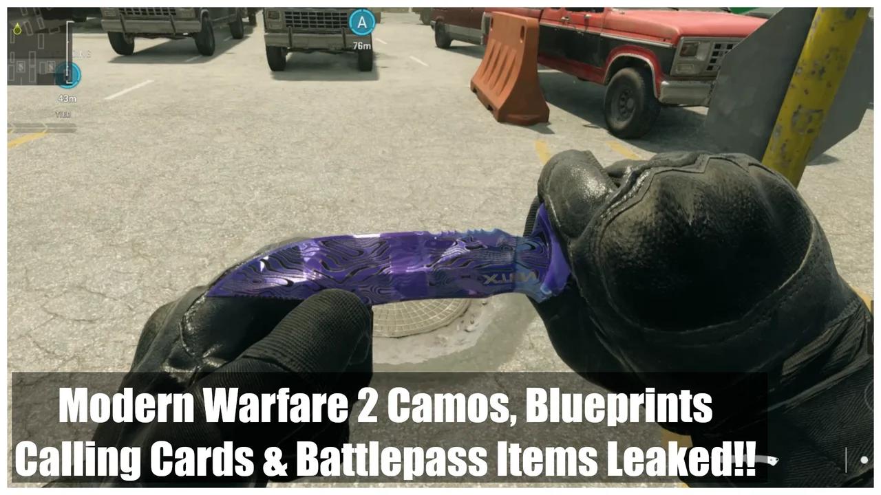 Modern Warfare 2 Camos, Blueprints, Calling Cards, & Battle Pass Items ...