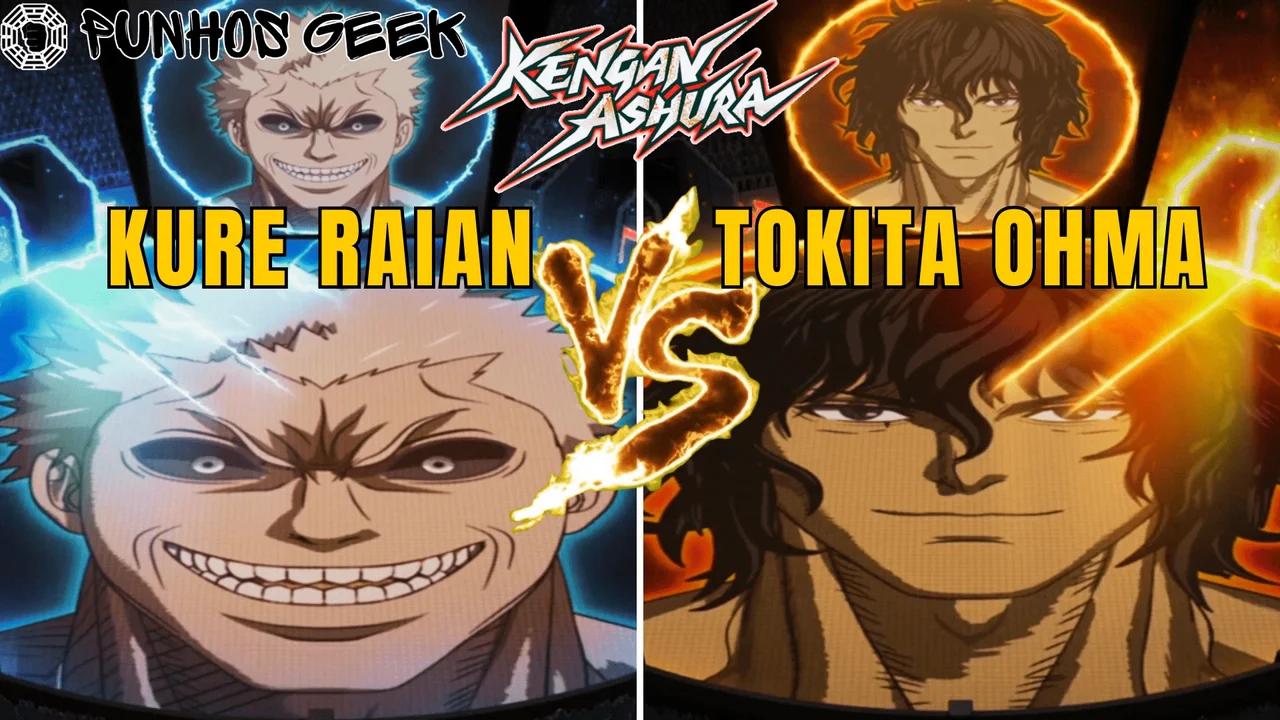 Ver. ANIME | RAIAN vs OHMA | KENGAN ASHURA | LUTA COMPLETA