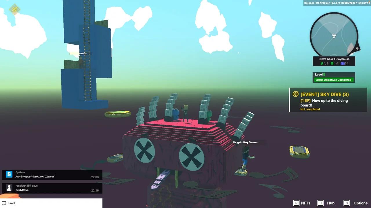 The Sandbox - Alpha Season 3 - Steve Aoki's Playhouse (Remaining 6 Quests)