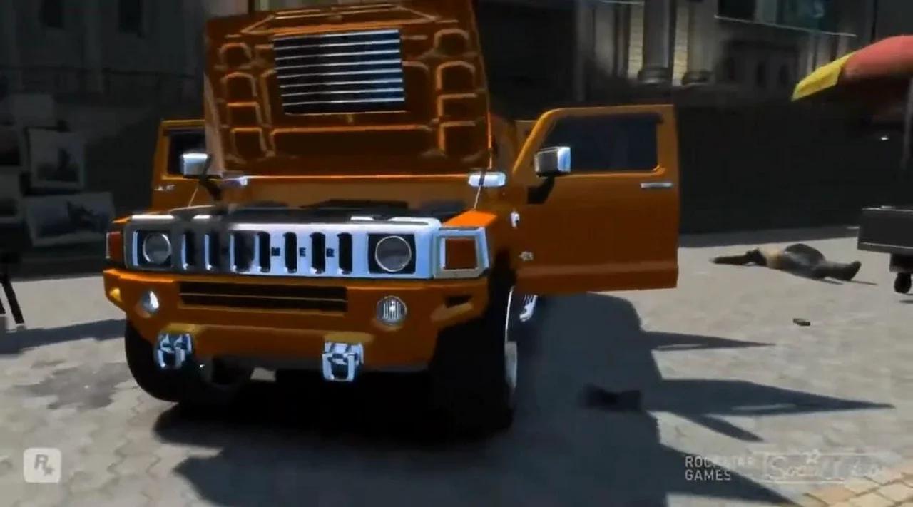 GTA IV EFLC 2005 HUMMER H3 CRASH TESTING HD