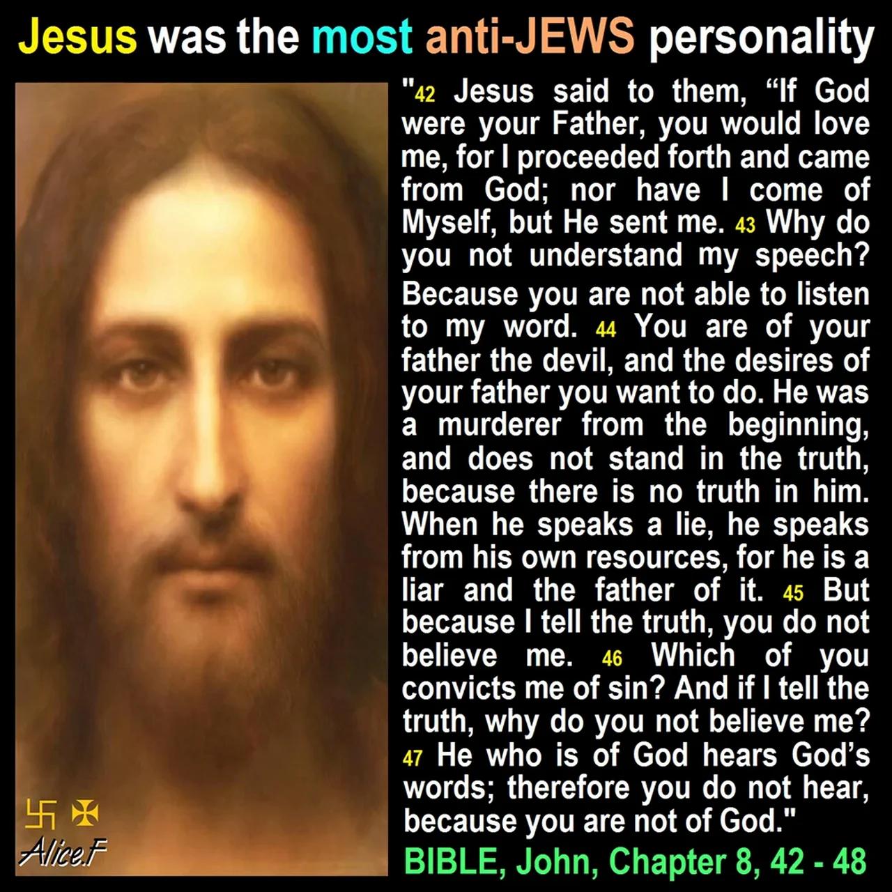 Jesus Was Not A (((Jew))) - Pastor James P Wickstrom