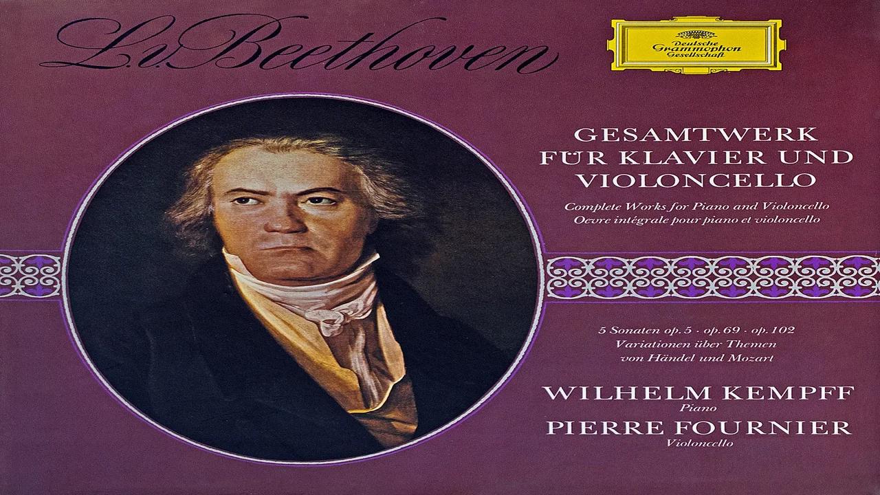 Beethoven: Handel Variations (Kempff, Fournier) [Vinyl, 24-96]