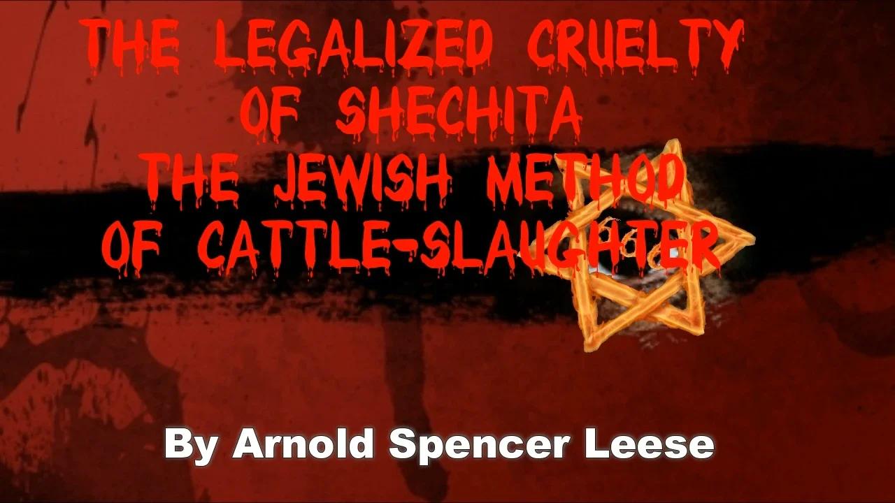 The Legalized Cruelty of Shechita - The Jewish Method of Cattle ...