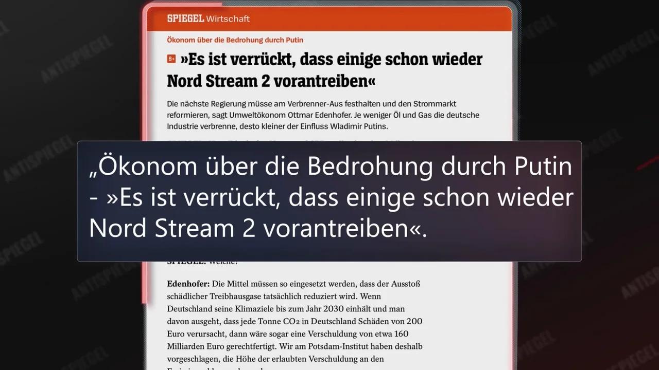 Thomas Röper und Dominik M. Reichert über Nord Stream bei Anti-Spiegel ...