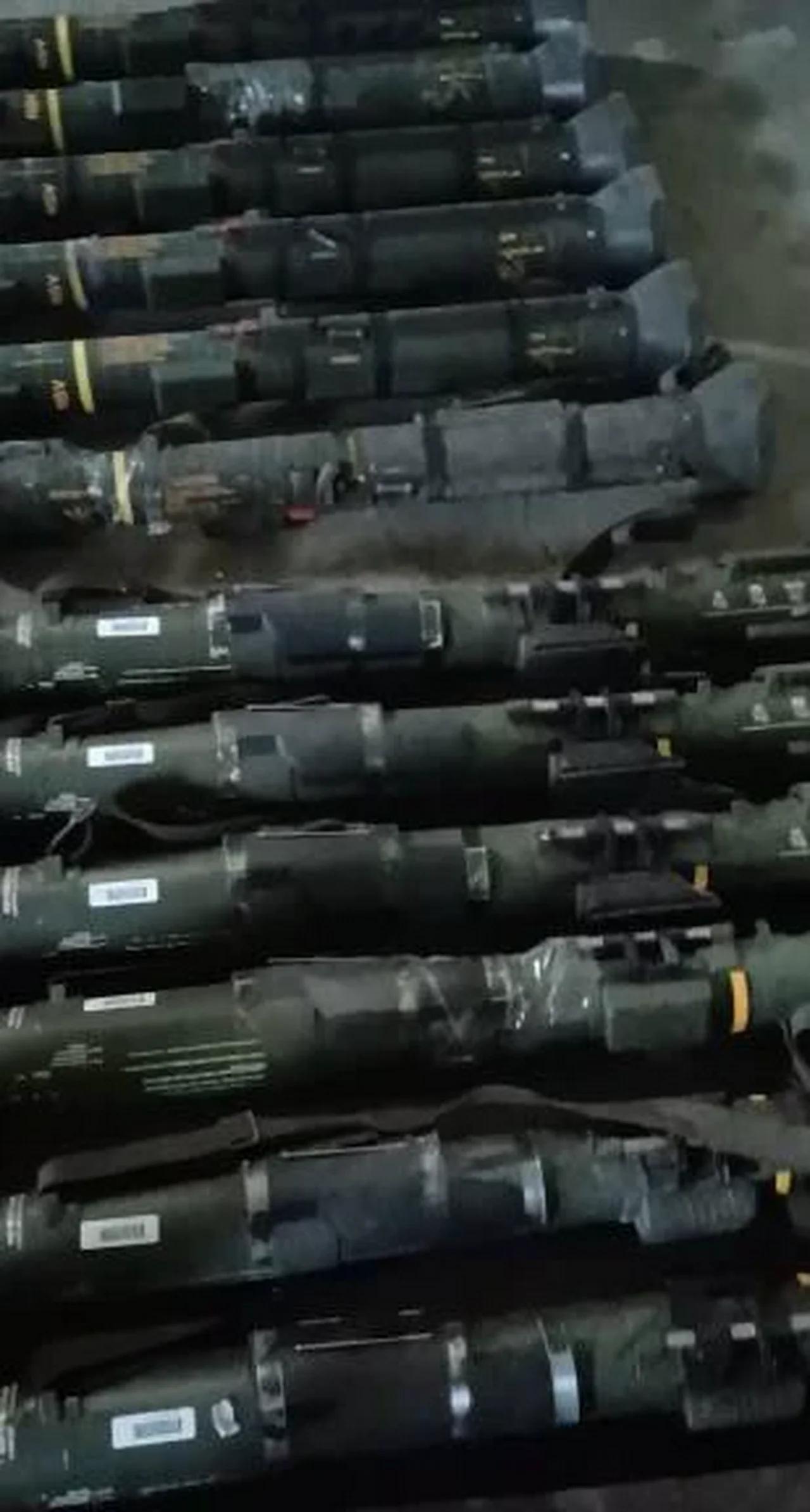 M136 y M141 y ATGM de la OTAN de propiedad de Hamas