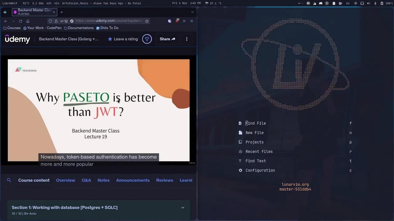 Backend Master Class Course Study | Why PASETO Is Better Than JWT For Token-Based Authentication