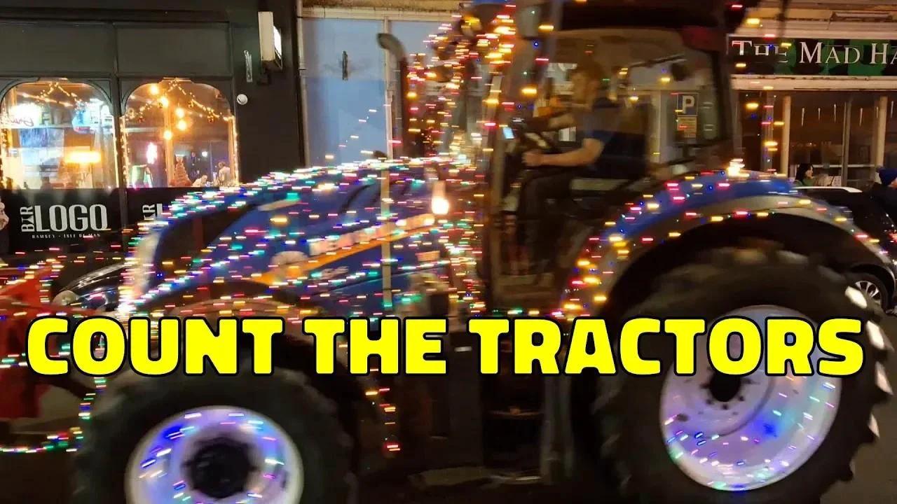 IOM Young Farmers tractor run - Ramsey 2024