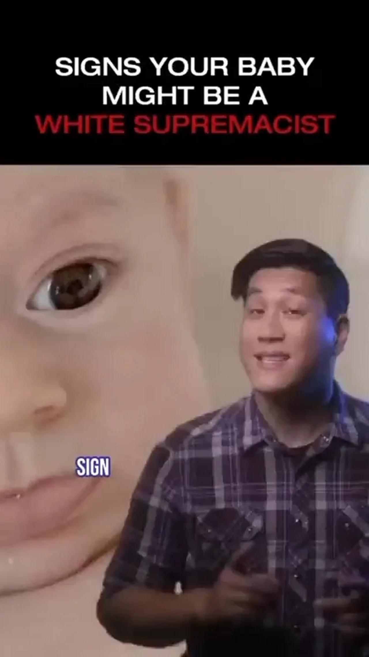 white supremacist Baby