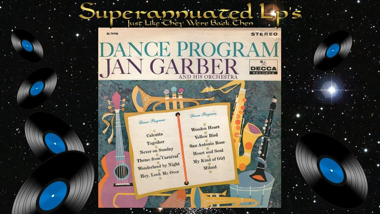 JAN GARBER dance program