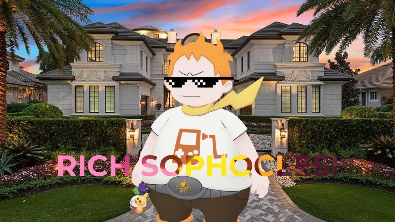 pokemon ultimate journeys: the series: (chew version): rich sophocles!
