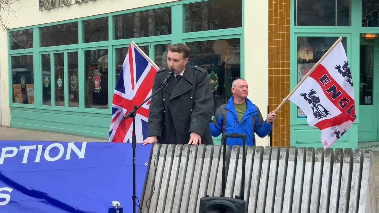 Hull Anti Marxist Rally Alek Yerbury