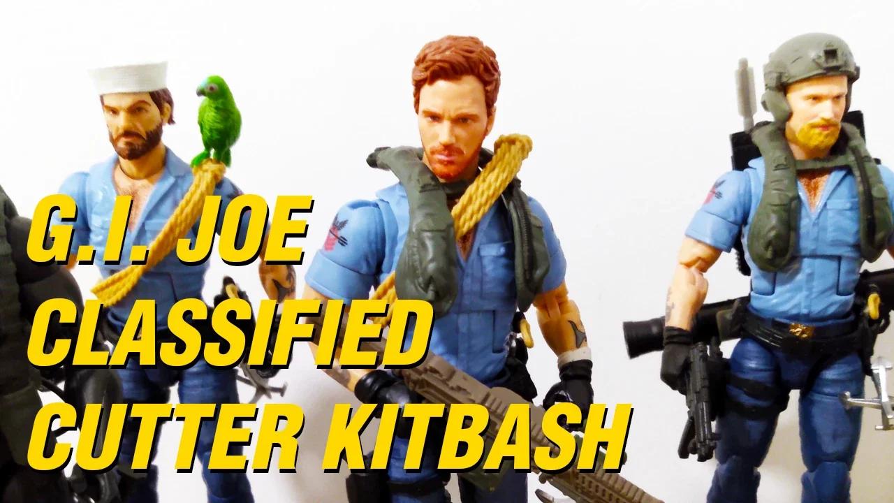 Gi Joe Classified Cutter Custom Kitbash