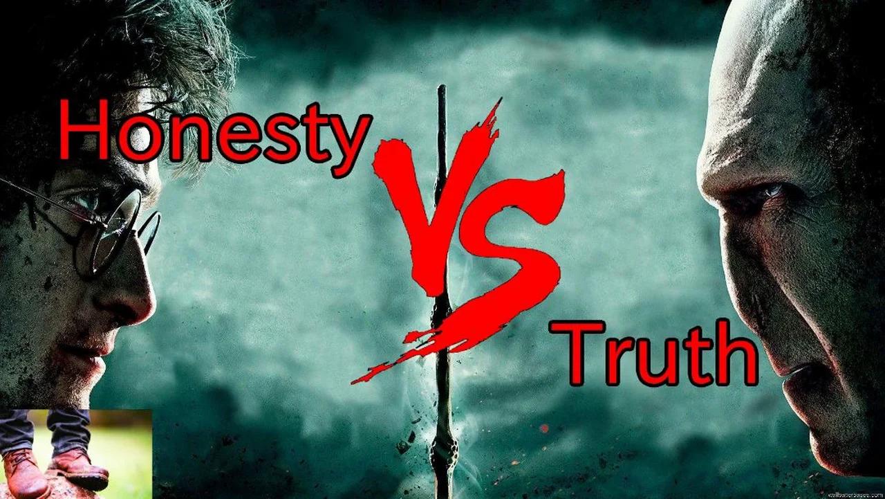 Honesty VS Truth [Being Honestly Untruthful]