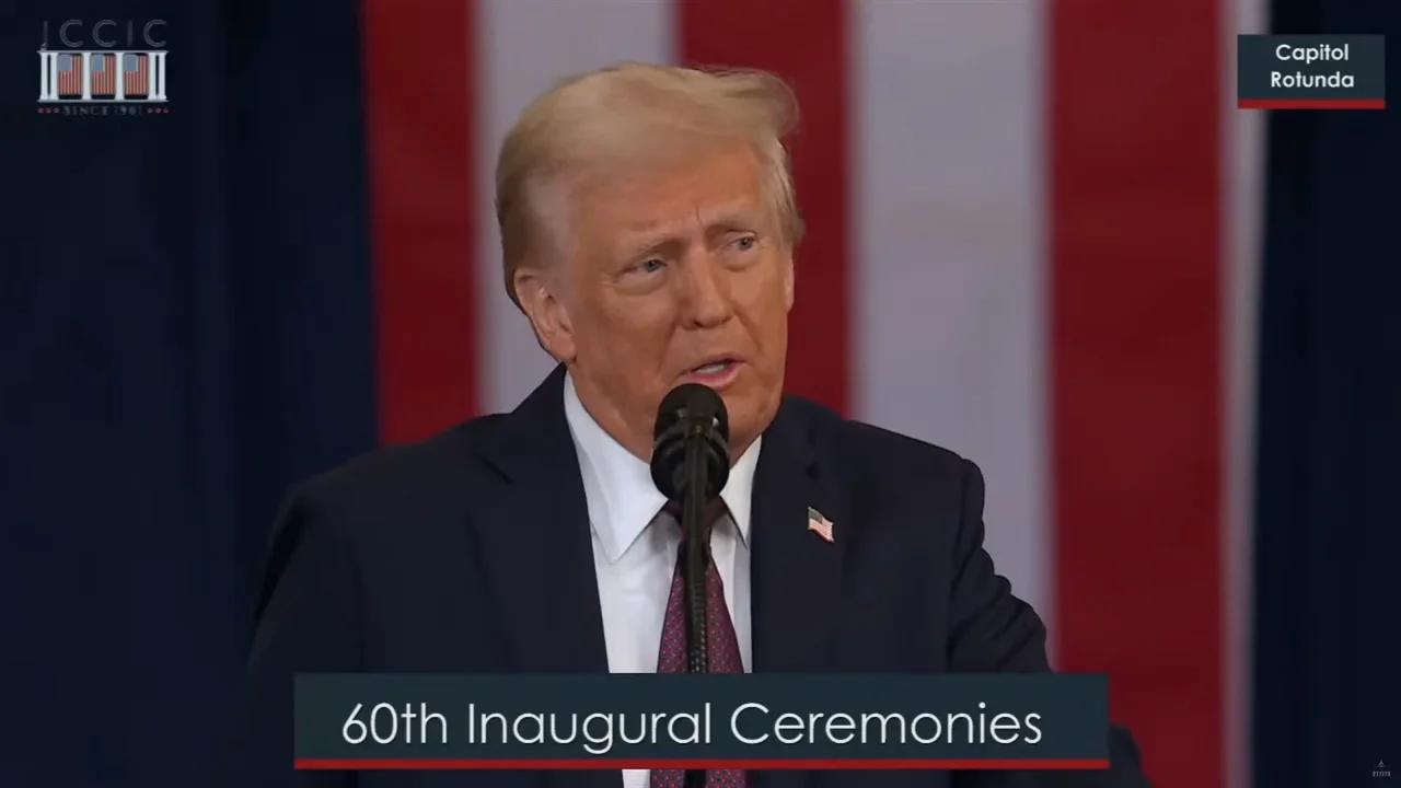 Trump Speech (Full Version) of the 60th Inaugural Ceremonies at the U.S ...