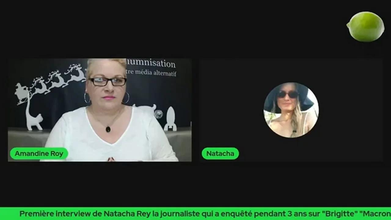 Natacha Rey Amandine Roy. 3 ans d'enquête sur Brigitte Macron. Live du ...