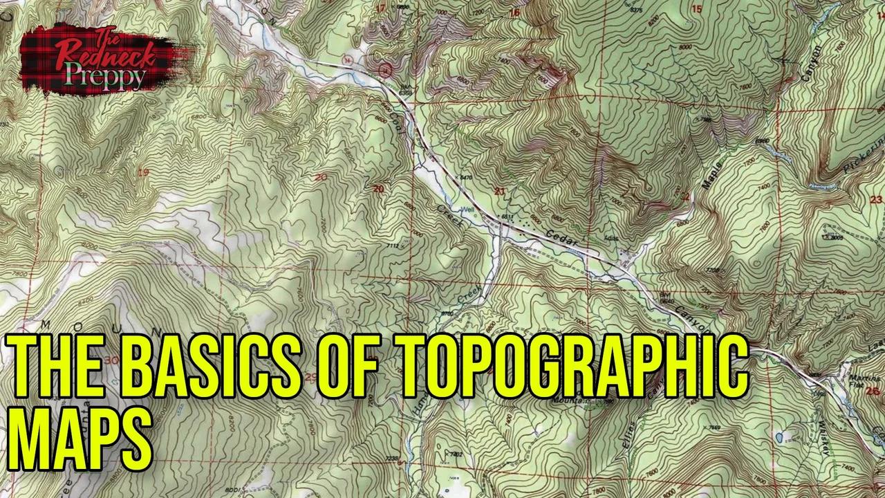 The Basics of Topographic Maps