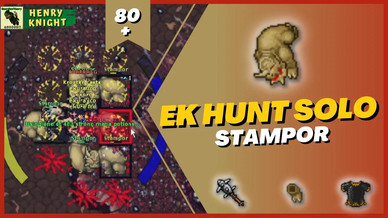 TIBIA: EK HUNT SOLO #108 STAMPORS (ZAO)