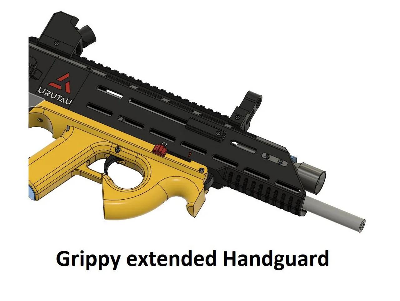 Grippy Extended Urutau Handguard