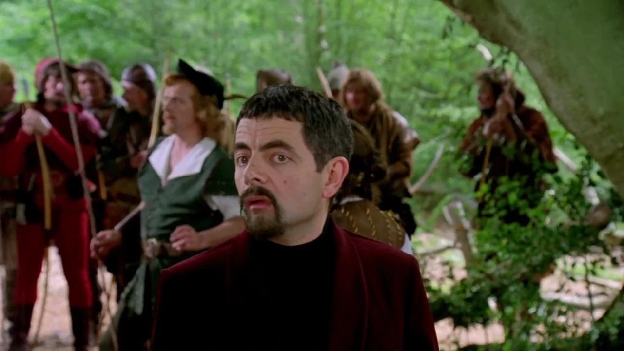 A bunch of Robin Hood lunatics and the Time Machine -- Rowan Atkinson LOL