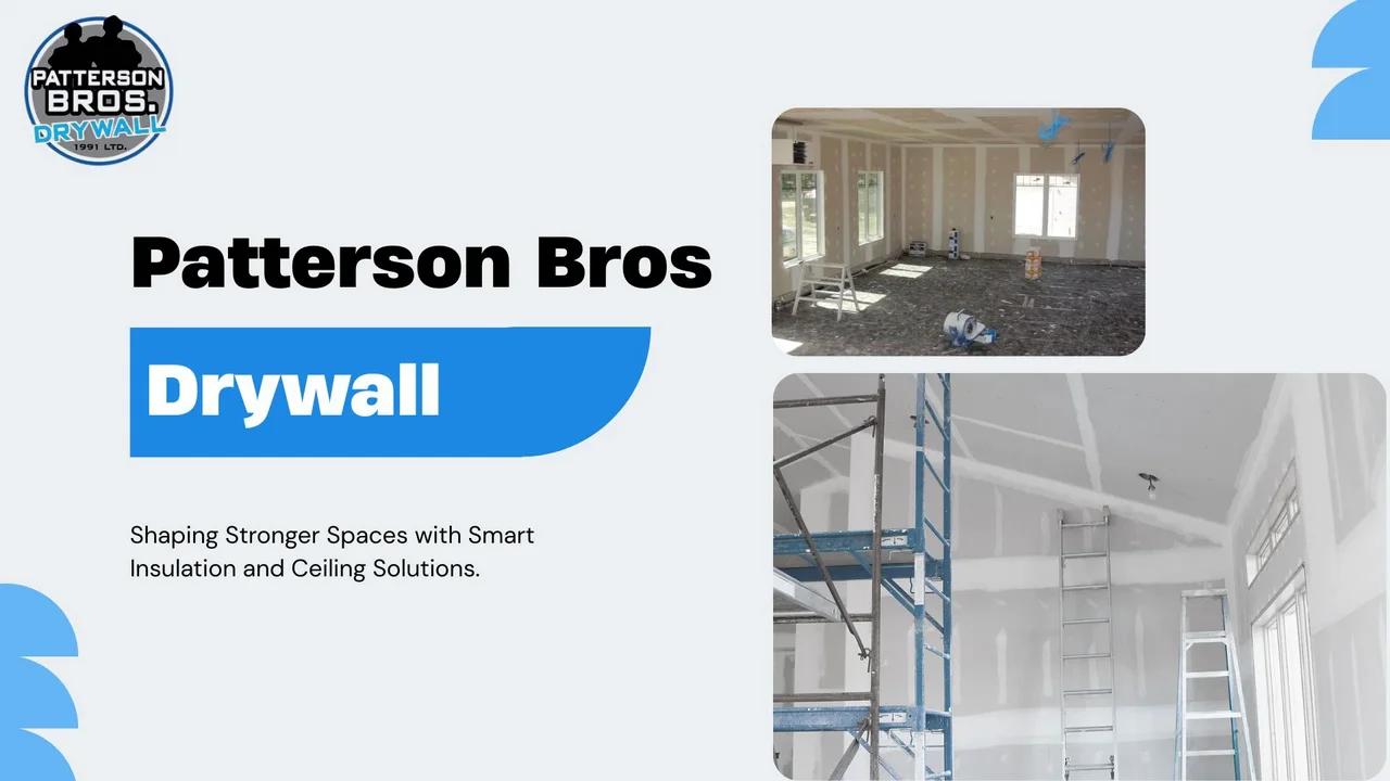Patterson Bros Drywall Shapes Quiet Spaces With Acoustic & T Bar ...
